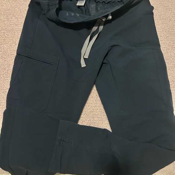 Figs | Pants & Jumpsuits | Figs Blue Straight Leg Pants Relaxed Fit ...